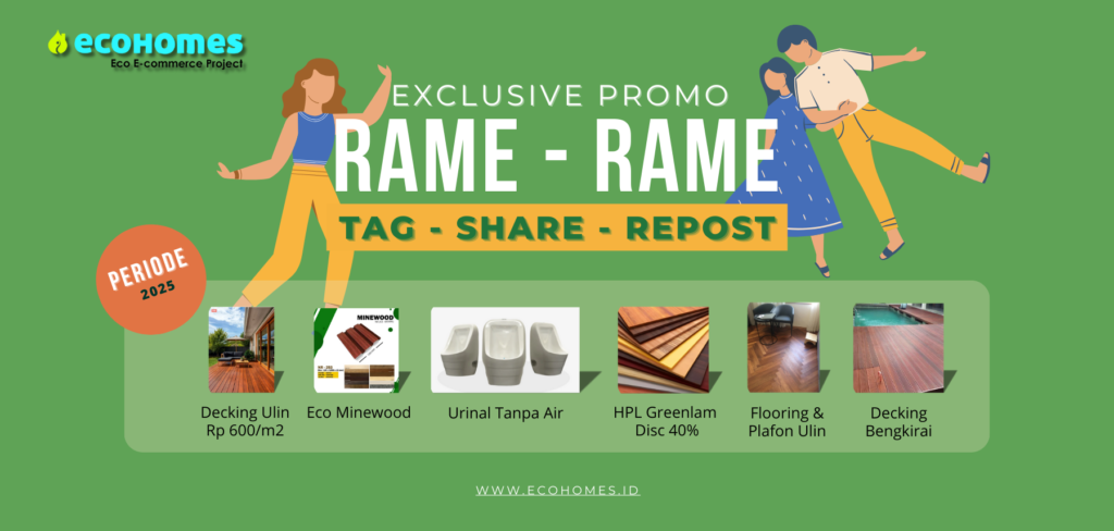 Ecohomes Eco E-commerce Project B2B khusus Bahan Bangunan, Interior ...