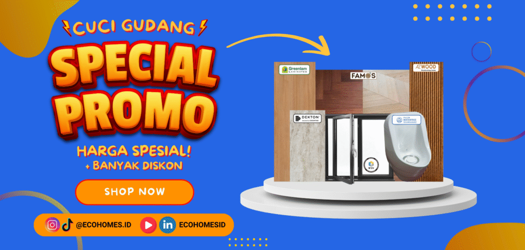Ecohomes Eco E-commerce Project B2B khusus Bahan Bangunan, Interior ...